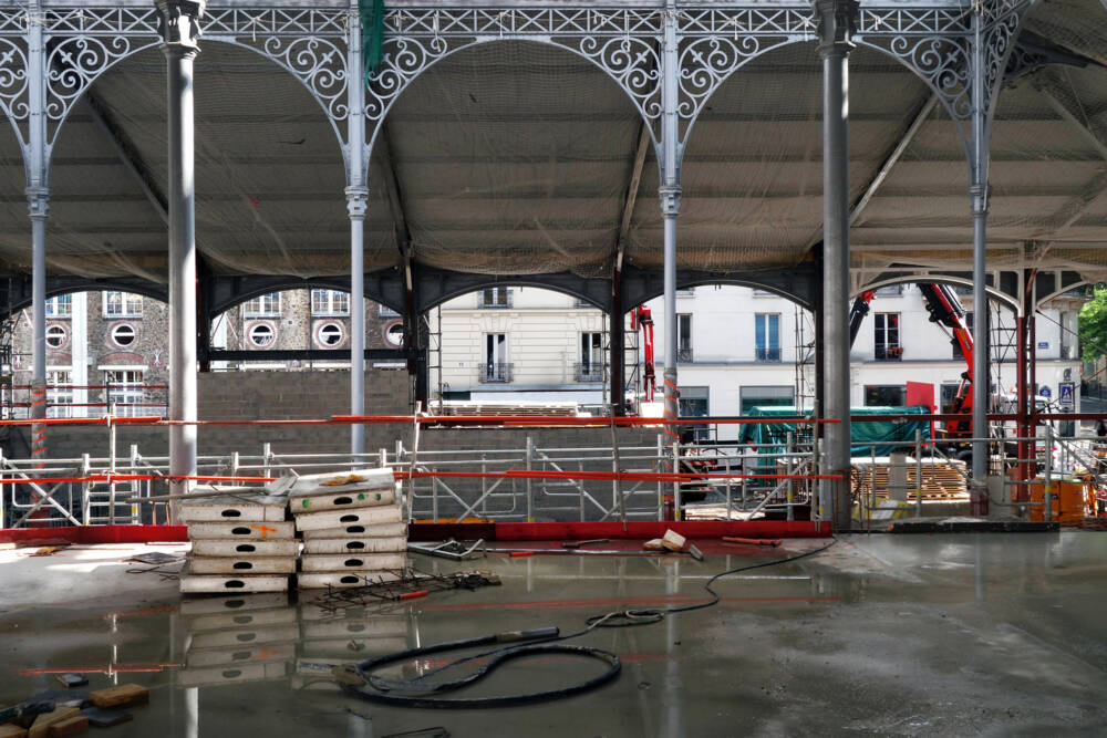 Marché Secrétan | Rénovation de la halle historique
