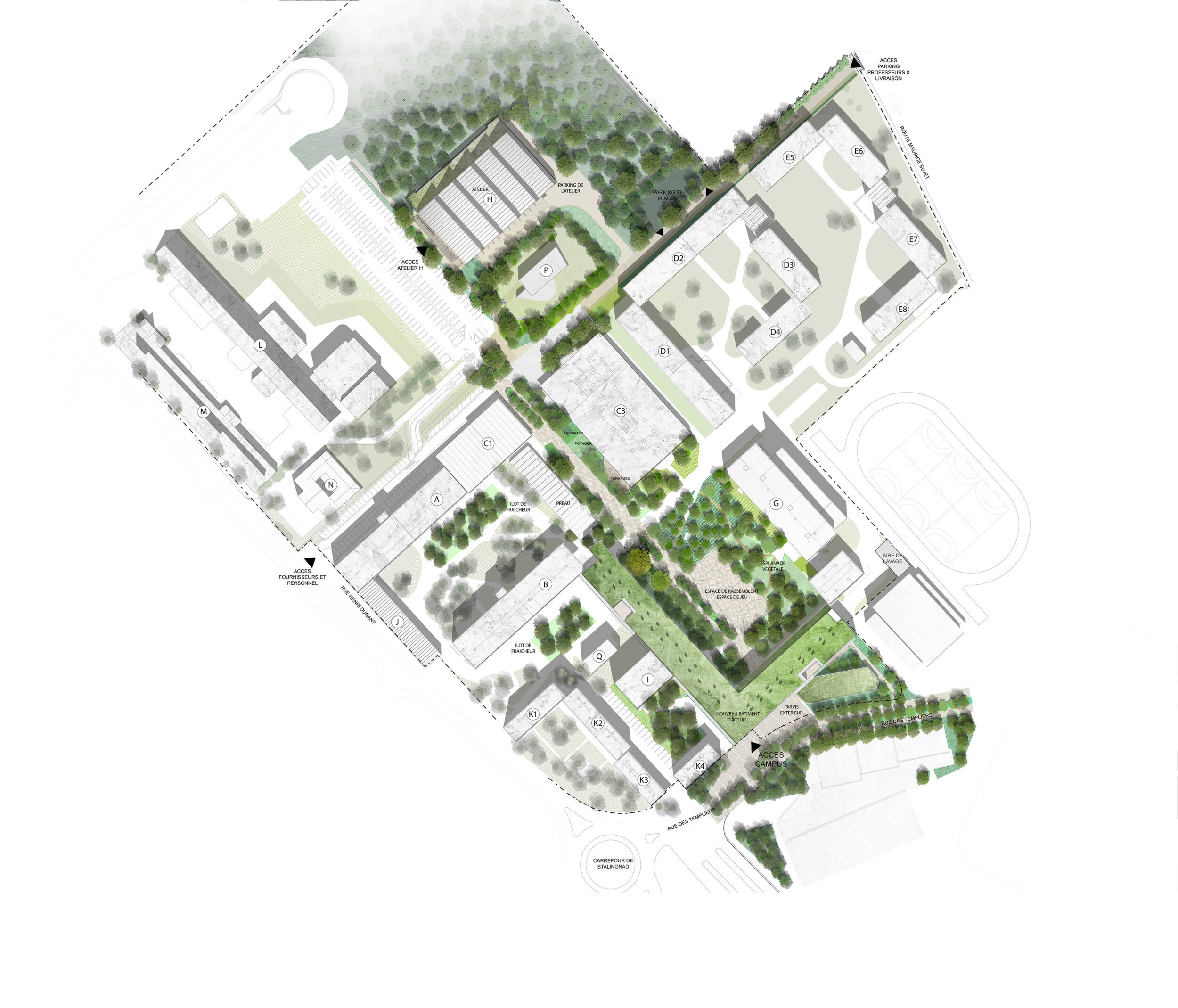 Lycée Jules Ferry : un campus moderne à Coulommiers